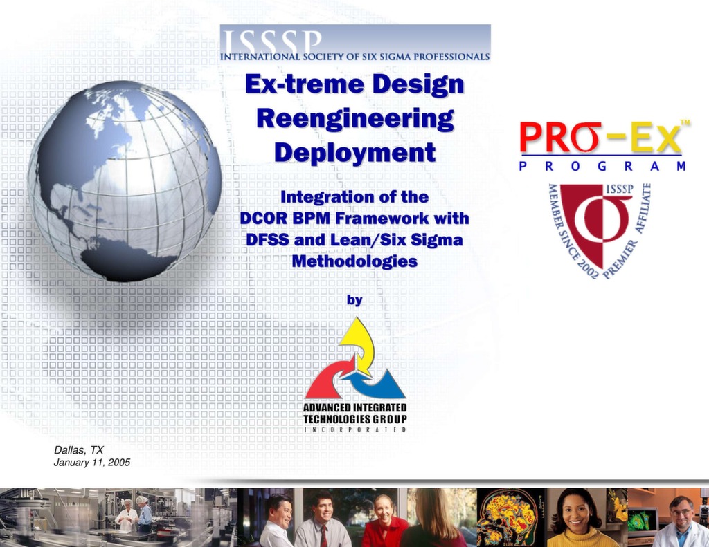 Presentation - Ex-Treme Redesign Engineering: The Pro-Ex Program