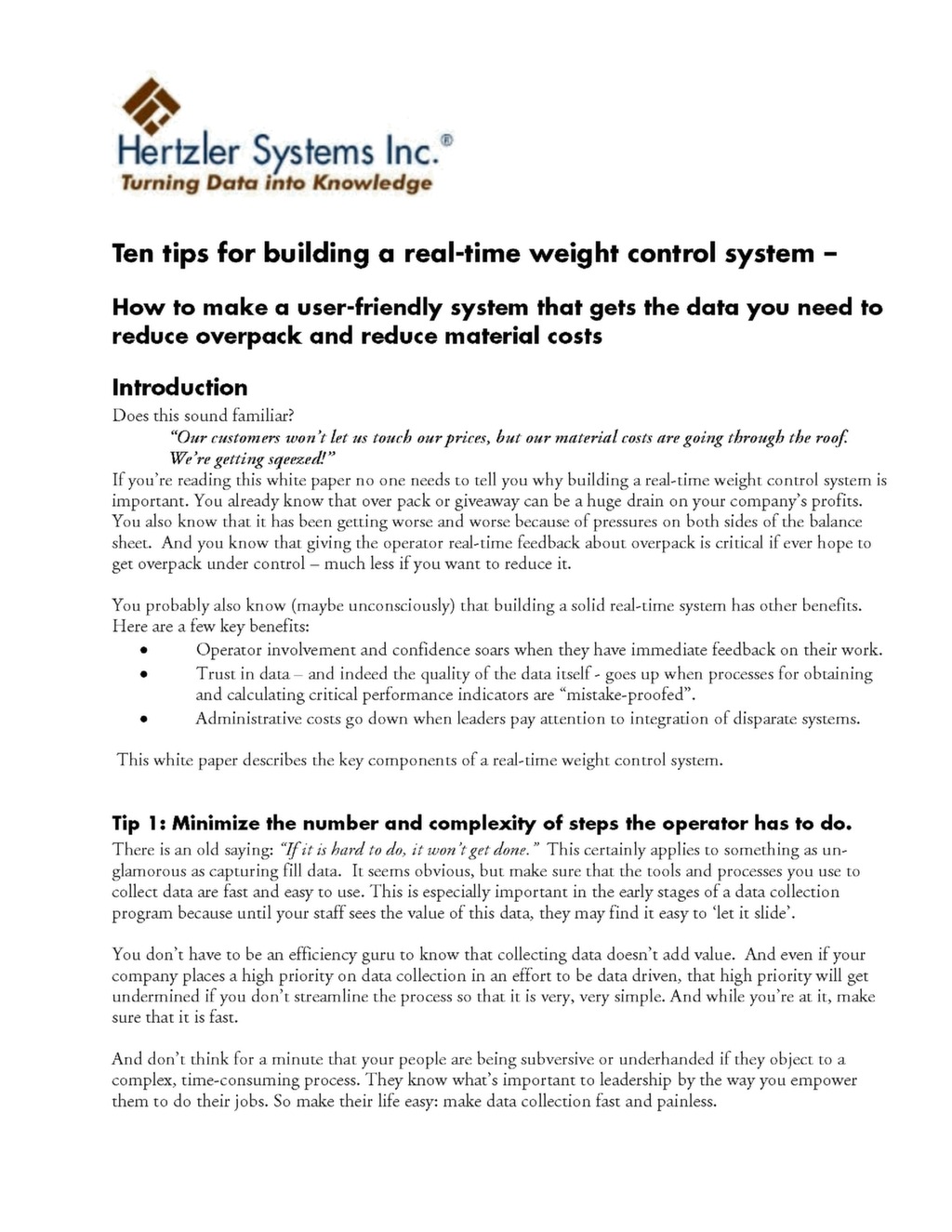 Ten Tips for Building a Real-Time Weight Control System — ISSSP for ...