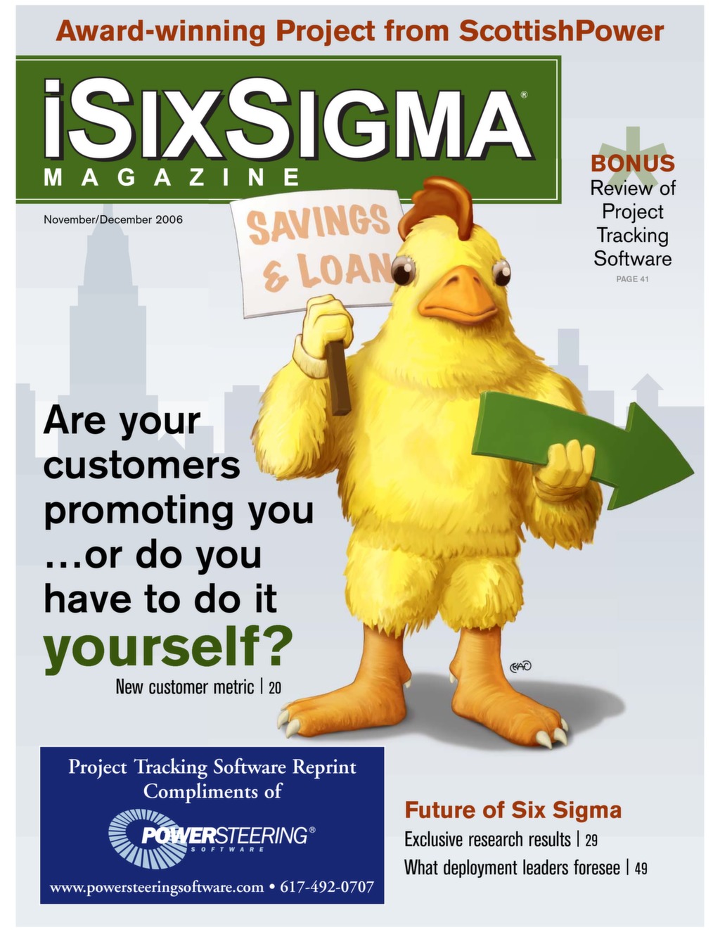 Project Tracking Software — ISSSP for Lean Six Sigma