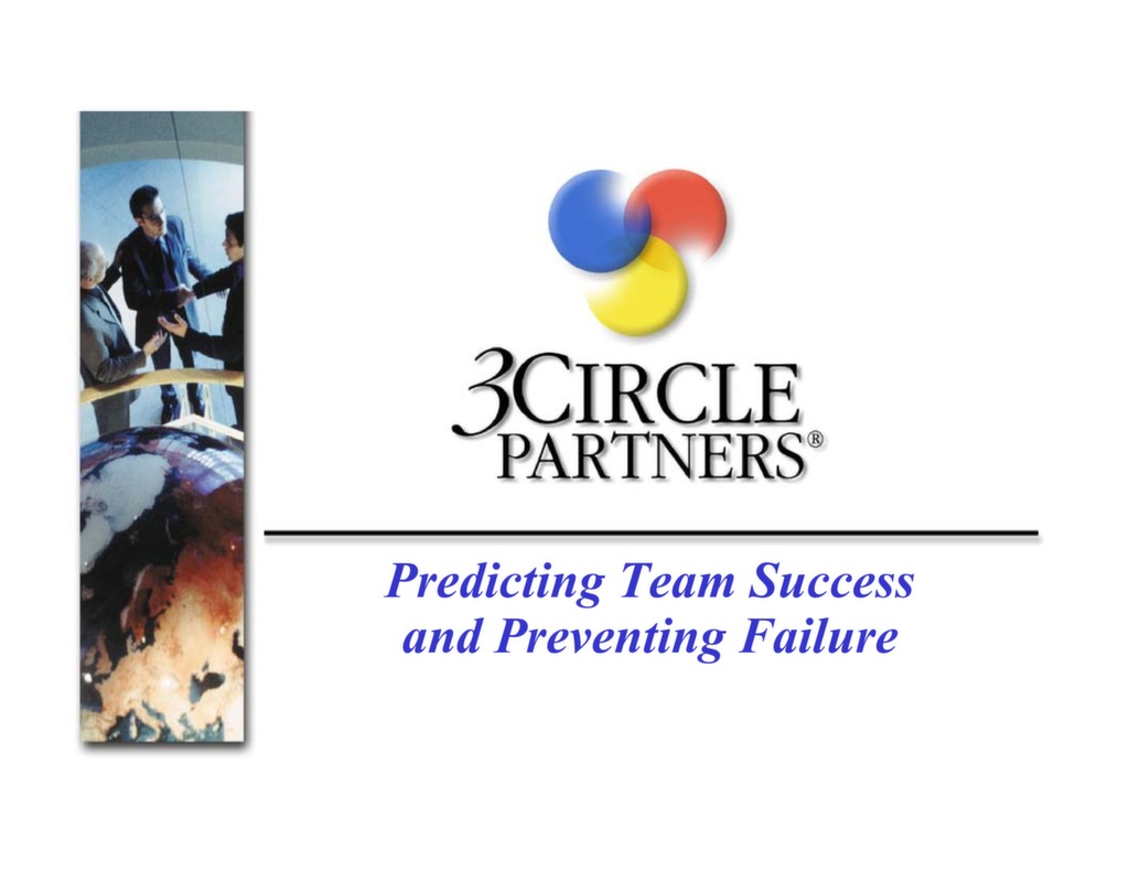 Predicting Team Success and Preventing Failure — ISSSP for Lean Six Sigma
