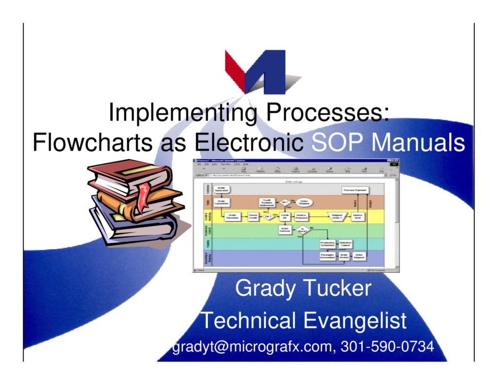 Flowcharts as SOP Manuals — ISSSP for Lean Six Sigma