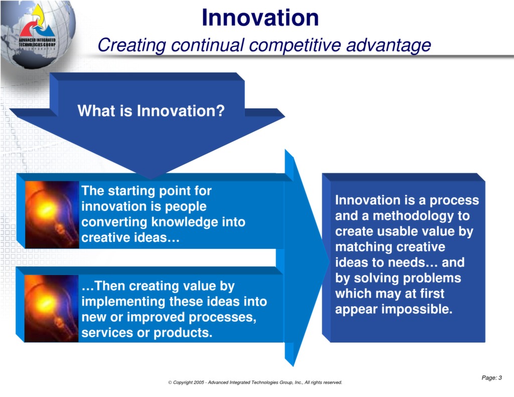 Leveraging Your Improvement Methods with Advanced Innovation ...