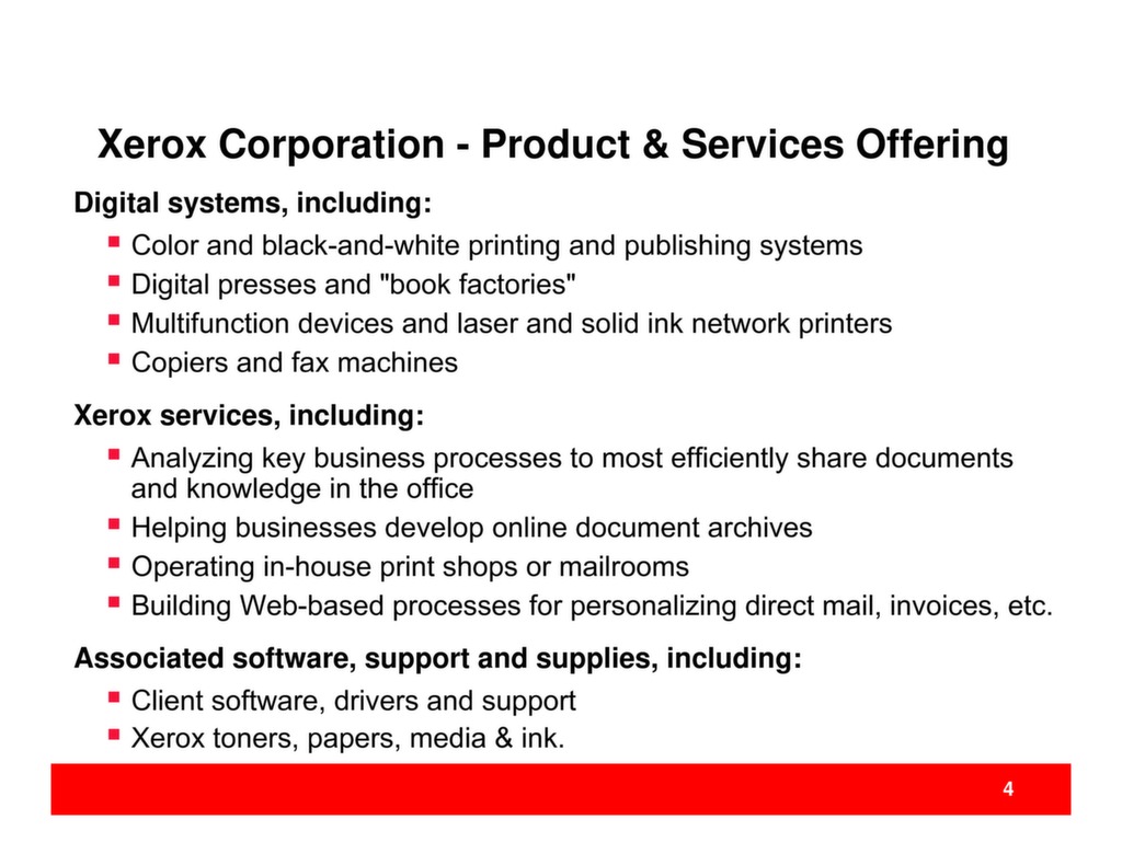 Moving Xerox Lean Six Sigma to Higher Levels: Leadership-The Key ...
