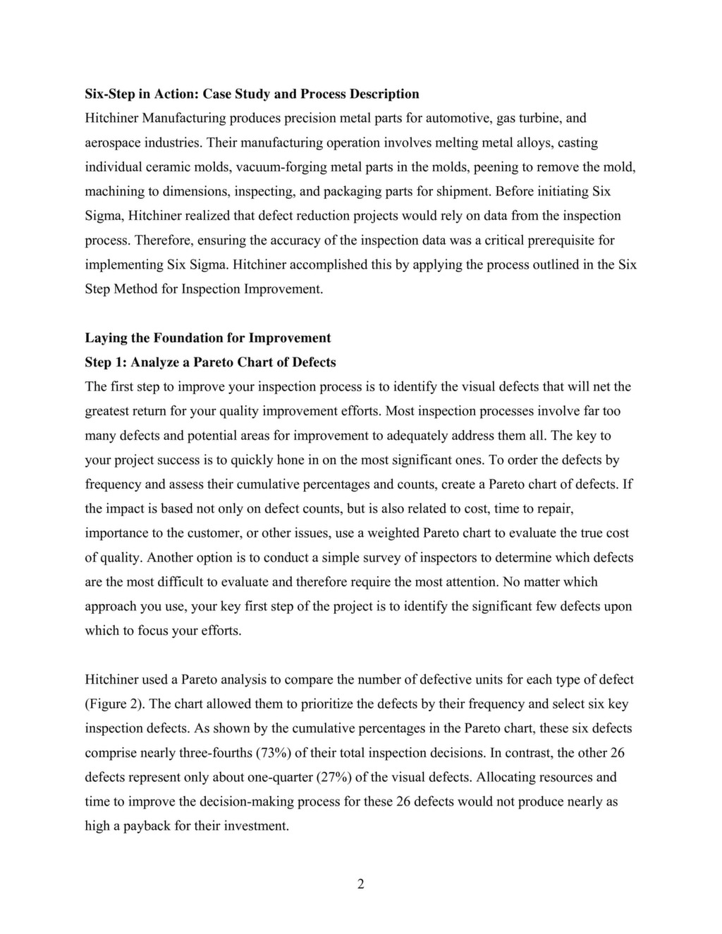 Breakthrough Improvement for Your Inspection Process — ISSSP for Lean ...