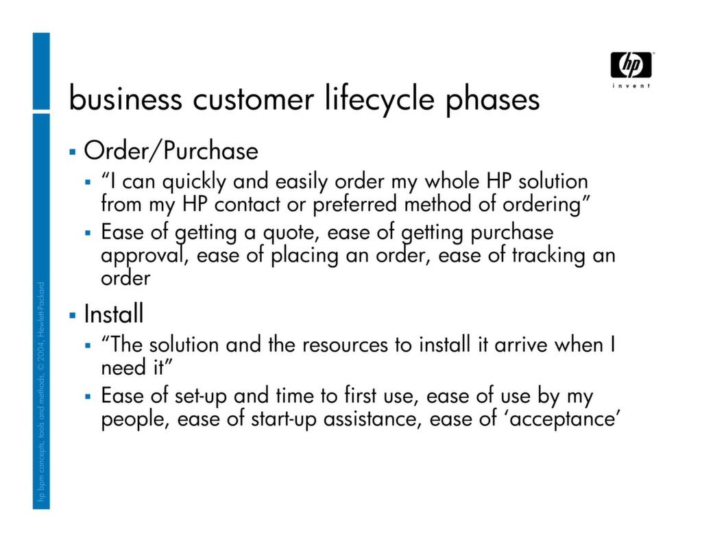 How the Use of the BPM Customer Chain Framework Enhances the Customer ...