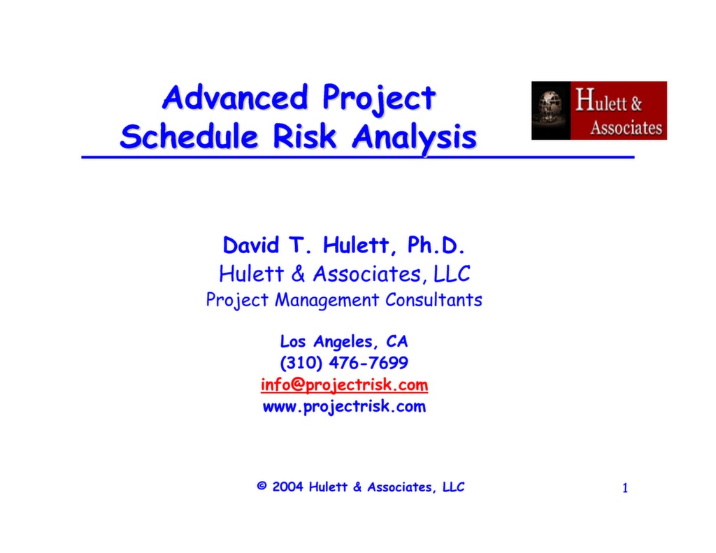 advanced-project-schedule-risk-analysis-isssp-for-lean-six-sigma