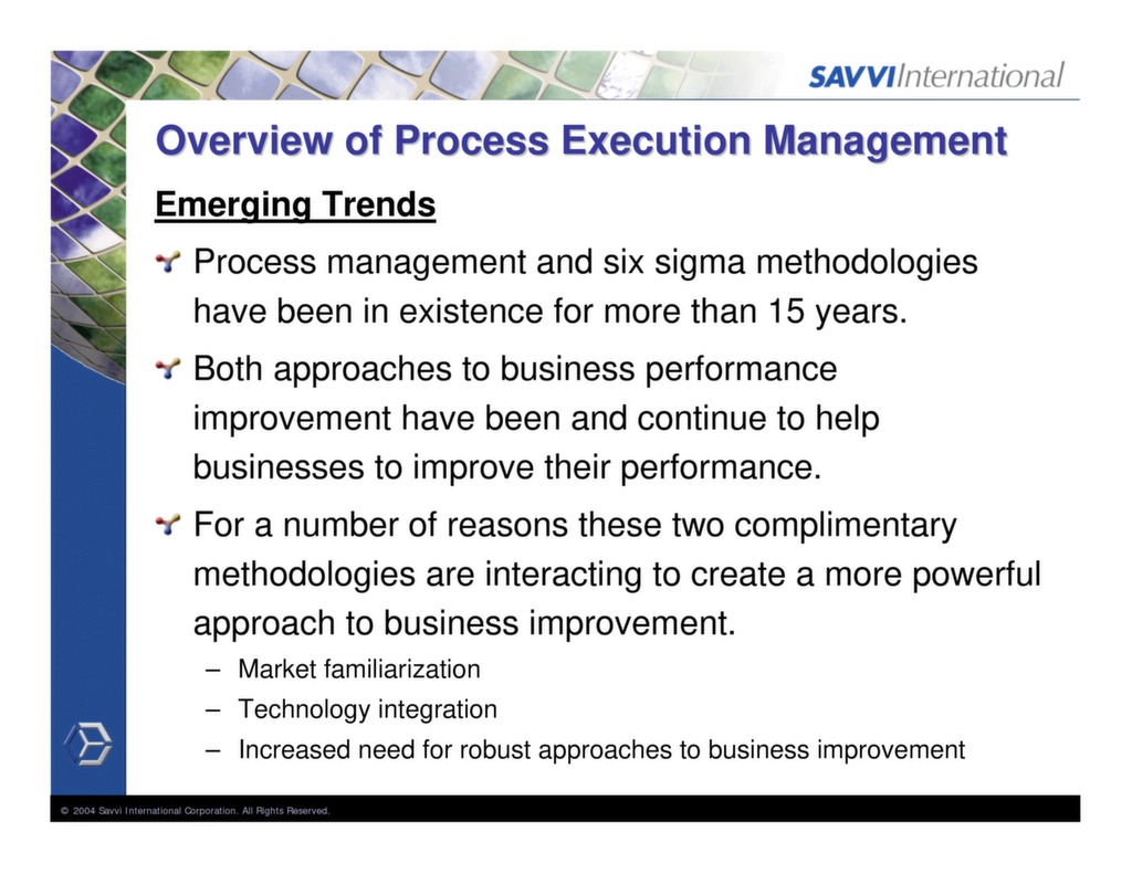 Process Execution Management Solutions and Products — ISSSP for Lean ...