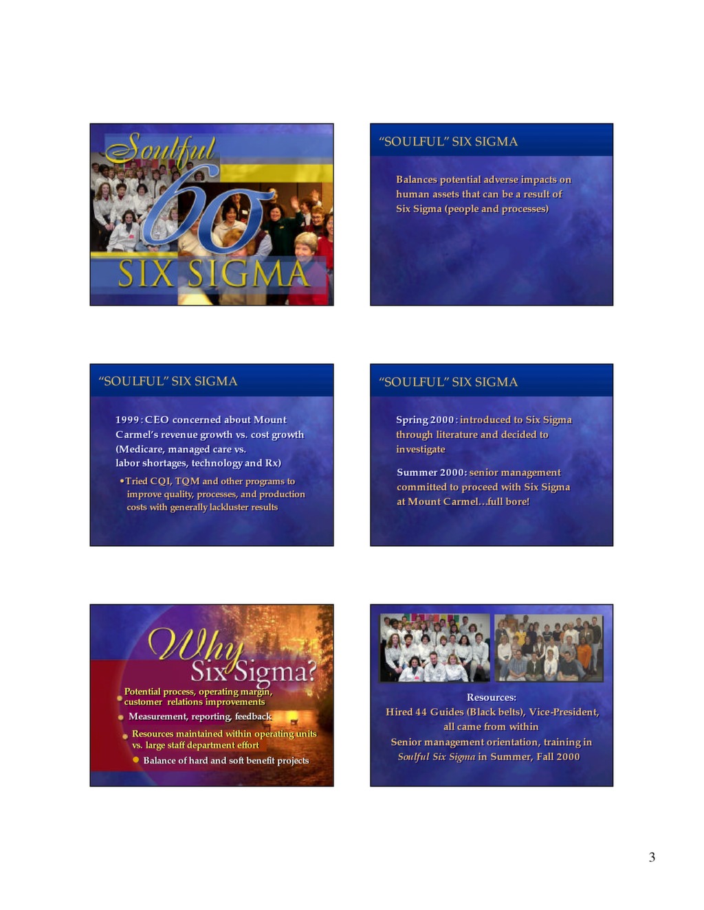 Six Sigma Impact: A CFO’s Perspective — ISSSP for Lean Six Sigma