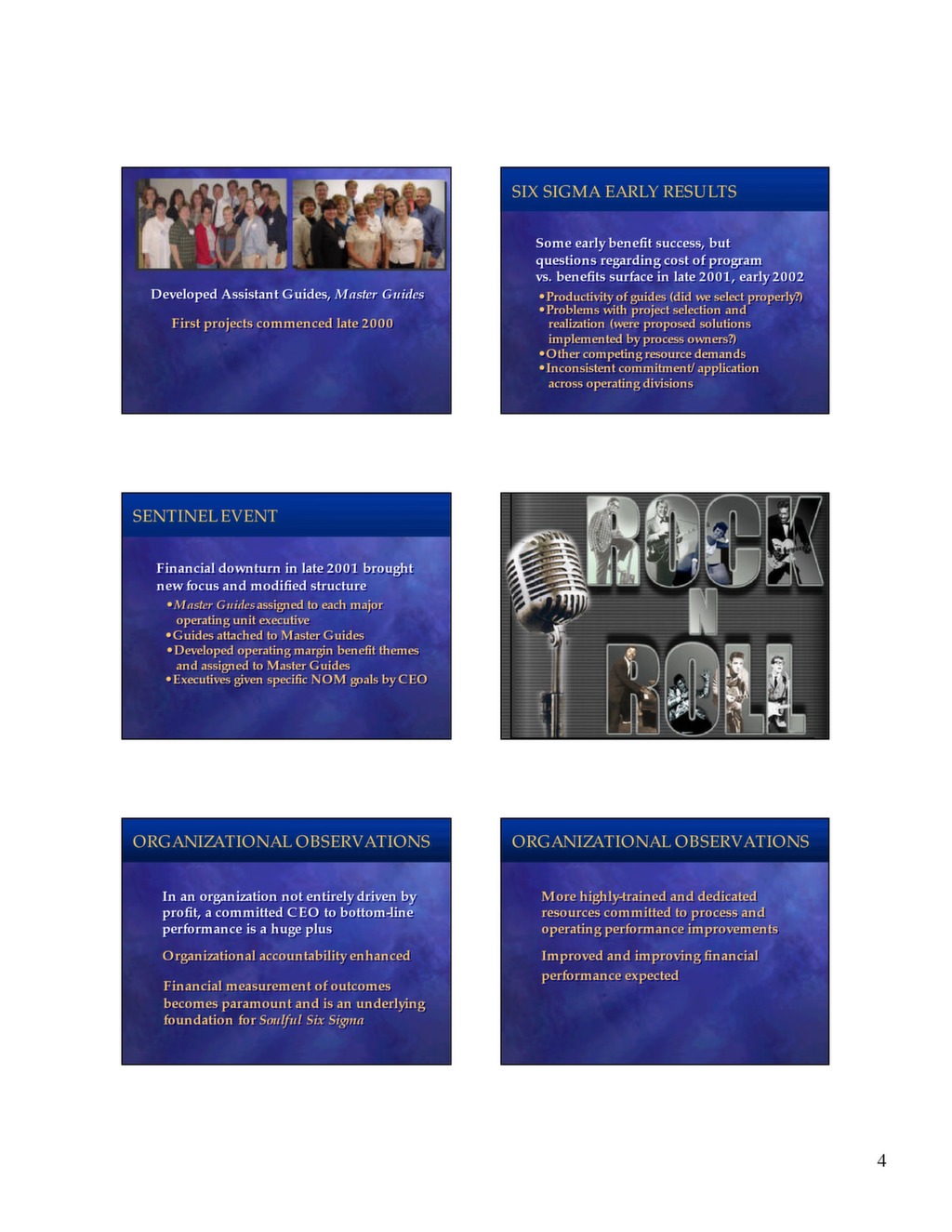 Six Sigma Impact: A CFO’s Perspective — ISSSP for Lean Six Sigma